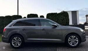 Grey Audi Q7 2015 in Kaunas, with an engine capacity of 3.00 L and mileage of 300 thousand km for 15850 €, photo 6 on AUTOMOTO.COM.LV