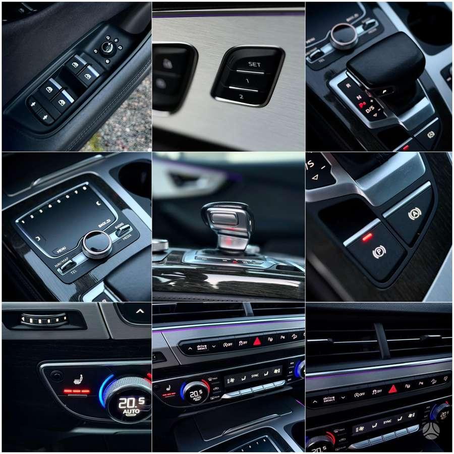 Grey Audi Q7 2015 in Kaunas, with an engine capacity of 3.00 L and mileage of 300 thousand km for 15850 €, photo 7 on AUTOMOTO.COM.LV