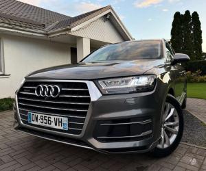 Grey Audi Q7 2015 in Kaunas, with an engine capacity of 3.00 L and mileage of 300 thousand km for 15850 €, photo 14 on AUTOMOTO.COM.LV