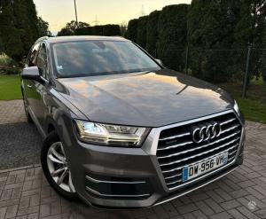 Grey Audi Q7 2015 in Kaunas, with an engine capacity of 3.00 L and mileage of 300 thousand km for 15850 €, photo 16 on AUTOMOTO.COM.LV