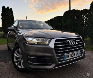 Grey Audi Q7 2015 in Kaunas, with an engine capacity of 3.00 L and mileage of 300 thousand km for 15850 €, photo 20 on AUTOMOTO.COM.LV