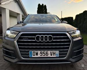 Grey Audi Q7 2015 in Kaunas, with an engine capacity of 3.00 L and mileage of 300 thousand km for 15850 €, photo 26 on AUTOMOTO.COM.LV