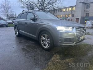 Grey Audi Q7 2016 in Riga, with an engine capacity of 3.00 L and mileage of 147 thousand km for 33500 €, photo 4 on AUTOMOTO.COM.LV