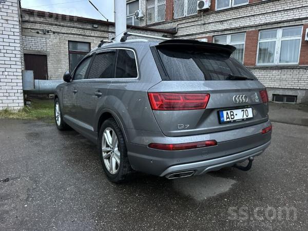 Pelēks Audi Q7 2016 Rīga, ar dzinēja tilpumu 3.00 L un nobraukumu 147 tūkst. km par 33500 €, foto 5 vietnē AUTOMOTO.COM.LV