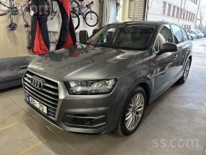 Grey Audi Q7 2016 in Riga, with an engine capacity of 3.00 L and mileage of 147 thousand km for 33500 €, photo 11 on AUTOMOTO.COM.LV