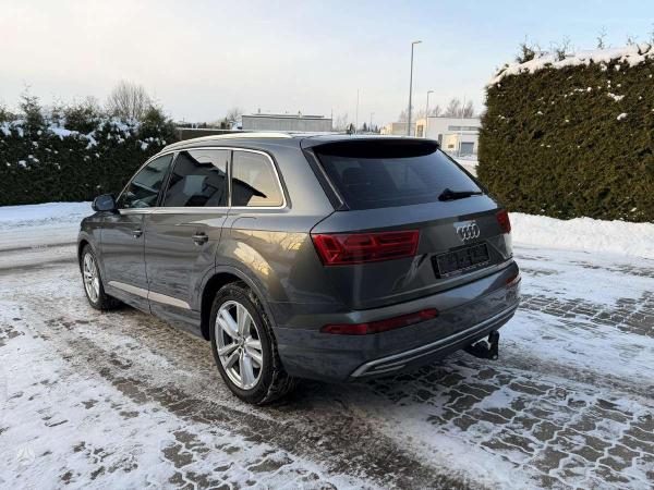 Pelēks Audi Q7 2016 Pērnava, ar dzinēja tilpumu 2.97 L un nobraukumu 197 tūkst. km par 23800 €, foto 5 vietnē AUTOMOTO.COM.LV