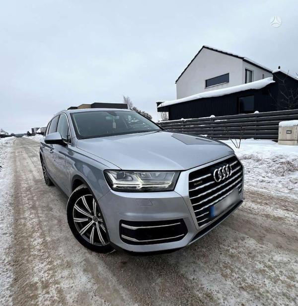 Pelēks Audi Q7 2016 Viļņa, ar dzinēja tilpumu 3.00 L un nobraukumu 280 tūkst. km par 21500 €, foto 2 vietnē AUTOMOTO.COM.LV