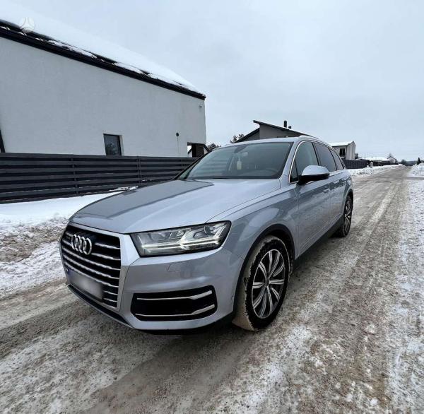 Pelēks Audi Q7 2016 Viļņa, ar dzinēja tilpumu 3.00 L un nobraukumu 280 tūkst. km par 21500 €, foto 5 vietnē AUTOMOTO.COM.LV