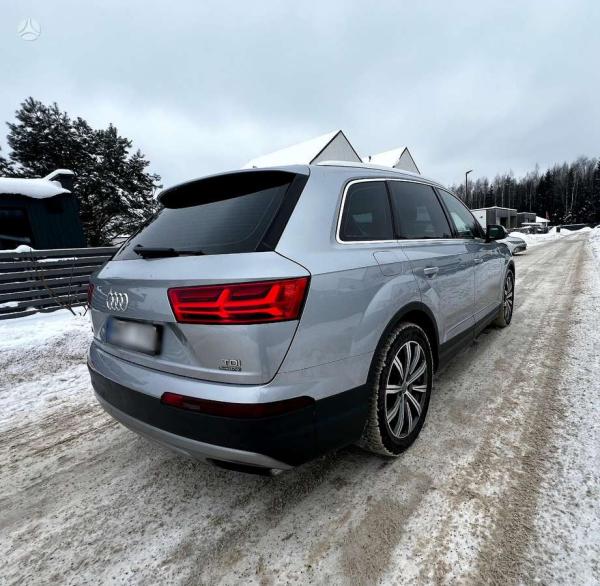 Pelēks Audi Q7 2016 Viļņa, ar dzinēja tilpumu 3.00 L un nobraukumu 280 tūkst. km par 21500 €, foto 7 vietnē AUTOMOTO.COM.LV