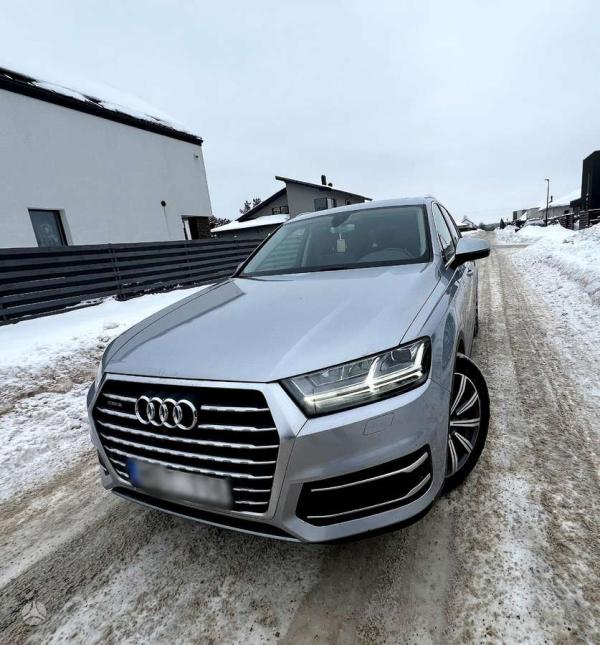 Pelēks Audi Q7 2016 Viļņa, ar dzinēja tilpumu 3.00 L un nobraukumu 280 tūkst. km par 21500 €, foto 9 vietnē AUTOMOTO.COM.LV