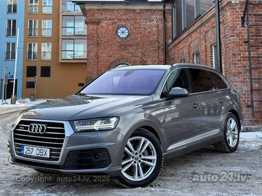 Pelēks Audi Q7 2016 Tallina, ar dzinēja tilpumu 3.00 L un nobraukumu 209 tūkst. km par 25900 €, foto 1 vietnē AUTOMOTO.COM.LV