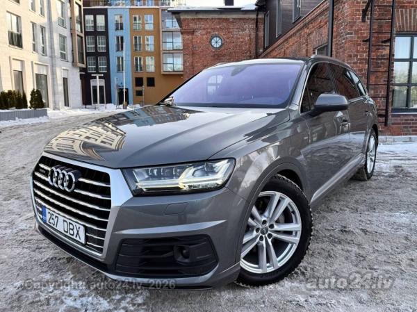 Grey Audi Q7 2016 in Tallinn, with an engine capacity of 3.00 L and mileage of 209 thousand km for 25900 €, photo 4 on AUTOMOTO.COM.LV