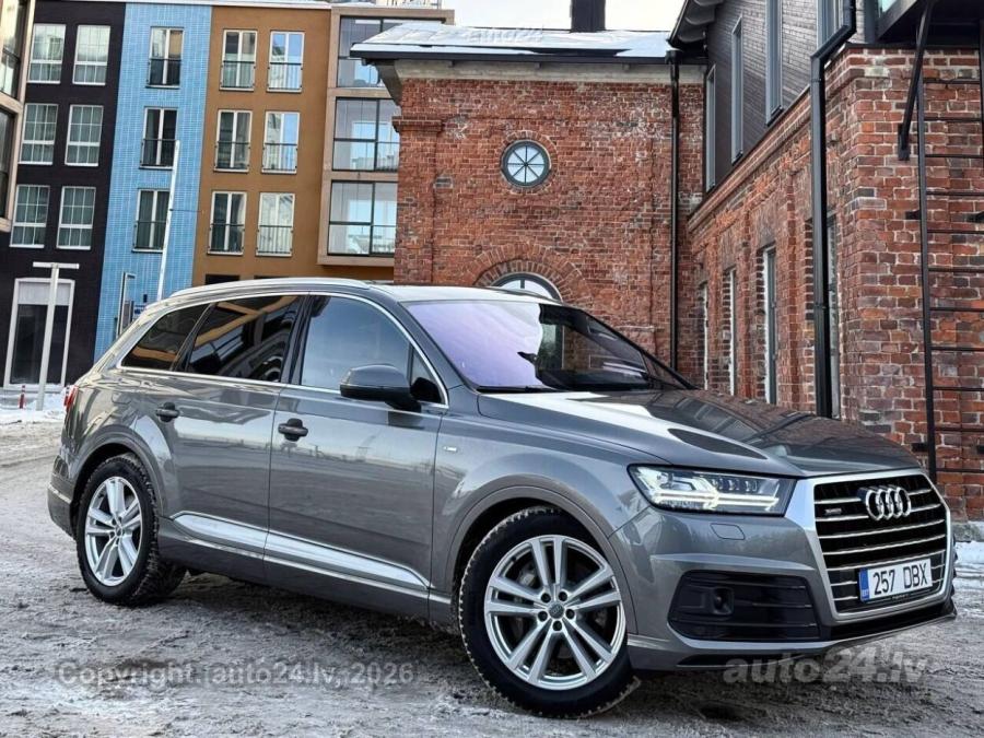 Pelēks Audi Q7 2016 Tallina, ar dzinēja tilpumu 3.00 L un nobraukumu 209 tūkst. km par 25900 €, foto 7 vietnē AUTOMOTO.COM.LV