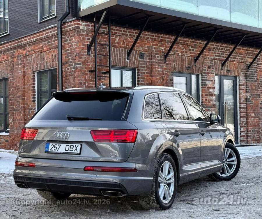 Pelēks Audi Q7 2016 Tallina, ar dzinēja tilpumu 3.00 L un nobraukumu 209 tūkst. km par 25900 €, foto 8 vietnē AUTOMOTO.COM.LV
