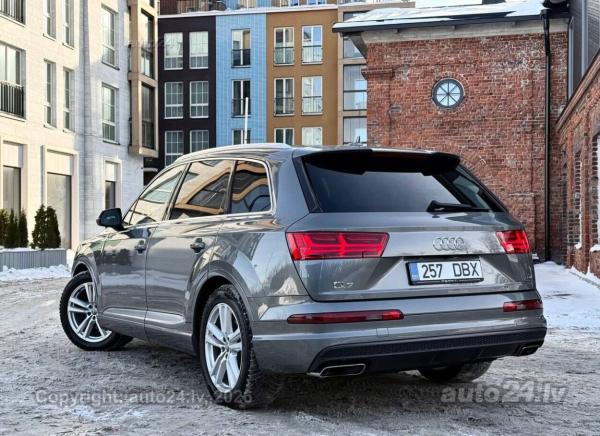 Grey Audi Q7 2016 in Tallinn, with an engine capacity of 3.00 L and mileage of 209 thousand km for 25900 €, photo 11 on AUTOMOTO.COM.LV