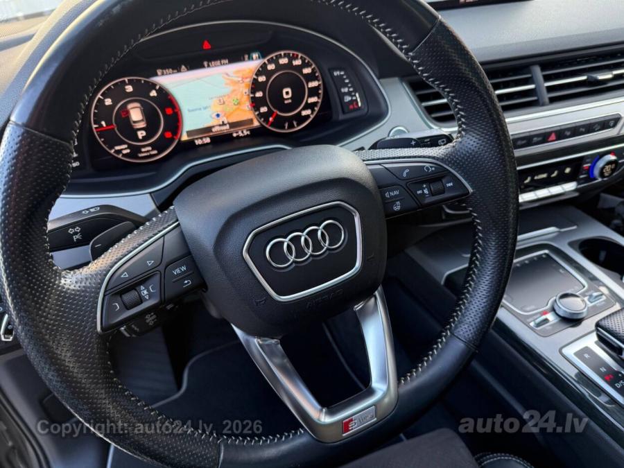 Pelēks Audi Q7 2016 Tallina, ar dzinēja tilpumu 3.00 L un nobraukumu 209 tūkst. km par 25900 €, foto 27 vietnē AUTOMOTO.COM.LV