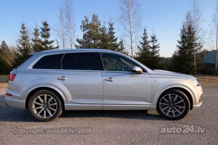 Pelēks Audi Q7 2016 Tartu, ar dzinēja tilpumu 3.00 L un nobraukumu 162 tūkst. km par 36900 €, foto 7 vietnē AUTOMOTO.COM.LV