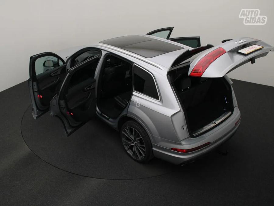 Grey Audi Q7 2016 in Vilnius, with an engine capacity of 3.00 L and mileage of 221 thousand km for 25999 €, photo 14 on AUTOMOTO.COM.LV