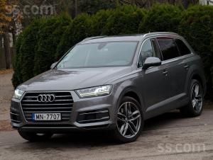 Grey Audi Q7 2016 in Jurmala, with an engine capacity of 3.00 L and mileage of 0 thousand km for 20000 €, photo 6 on AUTOMOTO.COM.LV