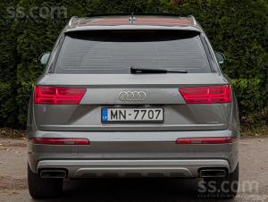 Grey Audi Q7 2016 in Jurmala, with an engine capacity of 3.00 L and mileage of 0 thousand km for 20000 €, photo 10 on AUTOMOTO.COM.LV