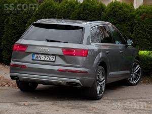 Grey Audi Q7 2016 in Jurmala, with an engine capacity of 3.00 L and mileage of 0 thousand km for 20000 €, photo 11 on AUTOMOTO.COM.LV