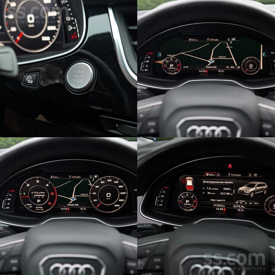 Grey Audi Q7 2016 in Jurmala, with an engine capacity of 3.00 L and mileage of 0 thousand km for 20000 €, photo 31 on AUTOMOTO.COM.LV