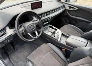 Grey Audi Q7 2016 in Vilnius, with an engine capacity of 2.97 L and mileage of 290 thousand km for 13990 €, photo 10 on AUTOMOTO.COM.LV