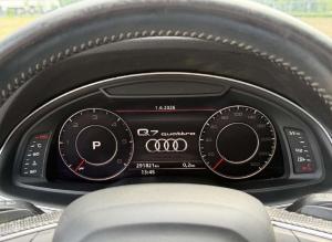 Grey Audi Q7 2016 in Vilnius, with an engine capacity of 2.97 L and mileage of 290 thousand km for 13990 €, photo 22 on AUTOMOTO.COM.LV