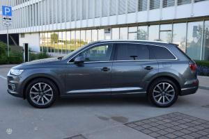 Grey Audi Q7 2016 in Vilnius, with an engine capacity of 2.97 L and mileage of 273 thousand km for 20700 €, photo 8 on AUTOMOTO.COM.LV