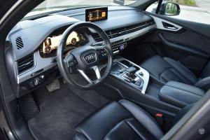 Grey Audi Q7 2016 in Vilnius, with an engine capacity of 2.97 L and mileage of 273 thousand km for 20700 €, photo 18 on AUTOMOTO.COM.LV