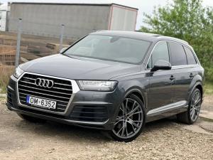 Grey Audi Q7 2016 in Riga, with an engine capacity of 3.00 L and mileage of 254 thousand km for 23995 €, photo 34 on AUTOMOTO.COM.LV
