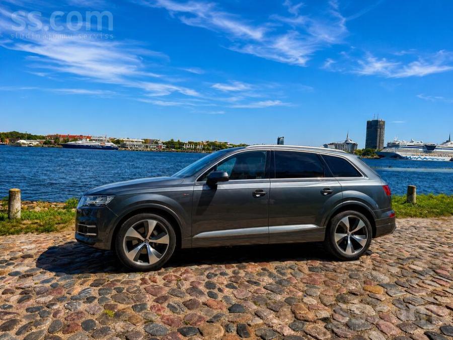 Pelēks Audi Q7 2016 Rīga, ar dzinēja tilpumu 3.00 L un nobraukumu 275 tūkst. km par 24500 €, foto 3 vietnē AUTOMOTO.COM.LV