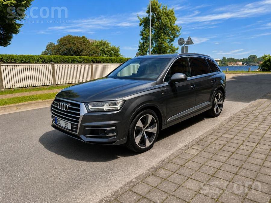 Pelēks Audi Q7 2016 Rīga, ar dzinēja tilpumu 3.00 L un nobraukumu 275 tūkst. km par 24500 €, foto 10 vietnē AUTOMOTO.COM.LV