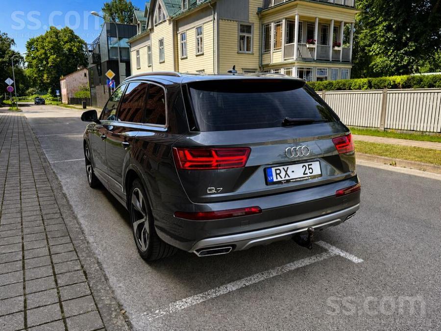 Pelēks Audi Q7 2016 Rīga, ar dzinēja tilpumu 3.00 L un nobraukumu 275 tūkst. km par 24500 €, foto 13 vietnē AUTOMOTO.COM.LV