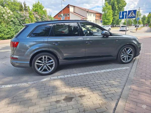 Pelēks Audi Q7 2016 Raseiniai, ar dzinēja tilpumu 2.97 L un nobraukumu 156 tūkst. km par 34000 €, foto 7 vietnē AUTOMOTO.COM.LV