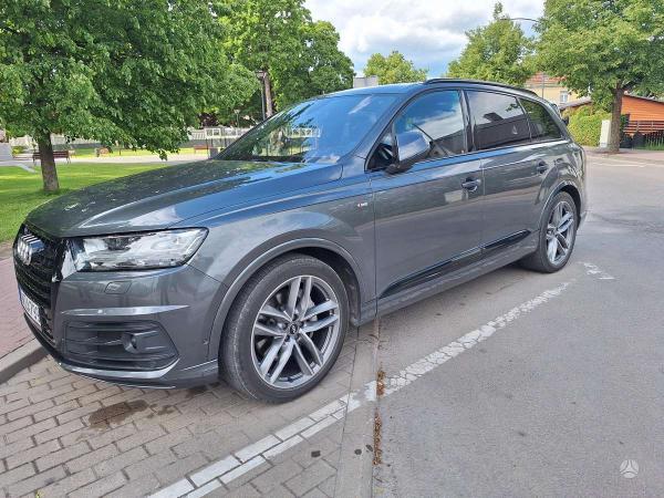 Pelēks Audi Q7 2016 Raseiniai, ar dzinēja tilpumu 2.97 L un nobraukumu 156 tūkst. km par 34000 €, foto 10 vietnē AUTOMOTO.COM.LV