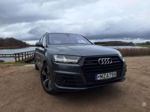 Grey Audi Q7 2016 in Raseiniai, with an engine capacity of 2.97 L and mileage of 156 thousand km for 34000 €, photo  on AUTOMOTO.COM.LV