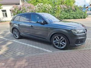 Grey Audi Q7 2016 in Raseiniai, with an engine capacity of 2.97 L and mileage of 156 thousand km for 34000 €, photo 7 on AUTOMOTO.COM.LV