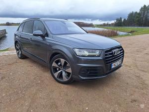 Grey Audi Q7 2016 in Raseiniai, with an engine capacity of 2.97 L and mileage of 156 thousand km for 34000 €, photo 16 on AUTOMOTO.COM.LV