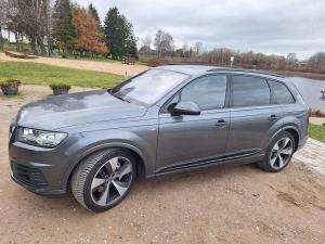 Grey Audi Q7 2016 in Raseiniai, with an engine capacity of 2.97 L and mileage of 156 thousand km for 34000 €, photo 21 on AUTOMOTO.COM.LV