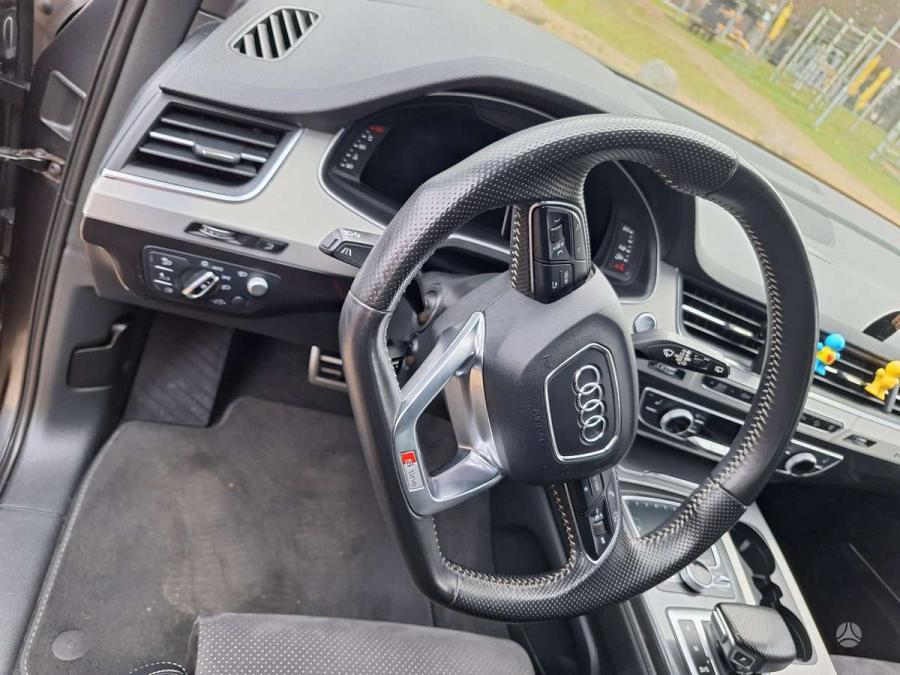 Grey Audi Q7 2016 in Raseiniai, with an engine capacity of 2.97 L and mileage of 156 thousand km for 34000 €, photo 25 on AUTOMOTO.COM.LV
