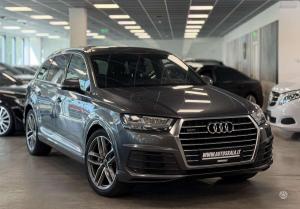 Pelēks Audi Q7 2016 Klaipėda, ar dzinēja tilpumu 2.97 L un nobraukumu 275 tūkst. km par 23950 €, foto  vietnē AUTOMOTO.COM.LV