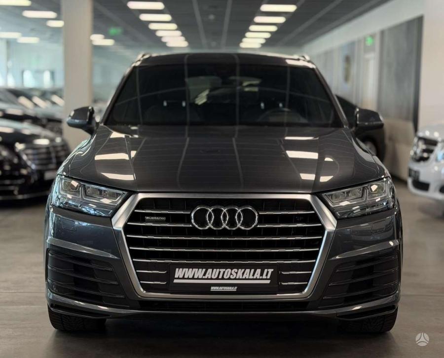 Pelēks Audi Q7 2016 Klaipėda, ar dzinēja tilpumu 2.97 L un nobraukumu 275 tūkst. km par 23950 €, foto 3 vietnē AUTOMOTO.COM.LV