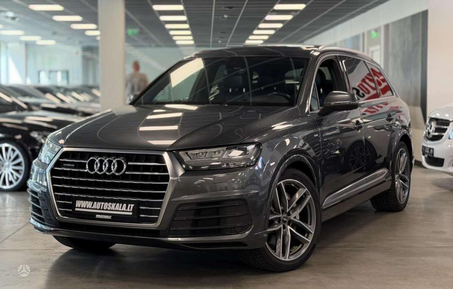 Pelēks Audi Q7 2016 Klaipėda, ar dzinēja tilpumu 2.97 L un nobraukumu 275 tūkst. km par 23950 €, foto 5 vietnē AUTOMOTO.COM.LV