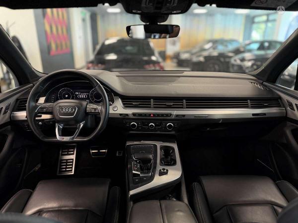 Grey Audi Q7 2016 in Klaipeda, with an engine capacity of 2.97 L and mileage of 275 thousand km for 23950 €, photo 7 on AUTOMOTO.COM.LV