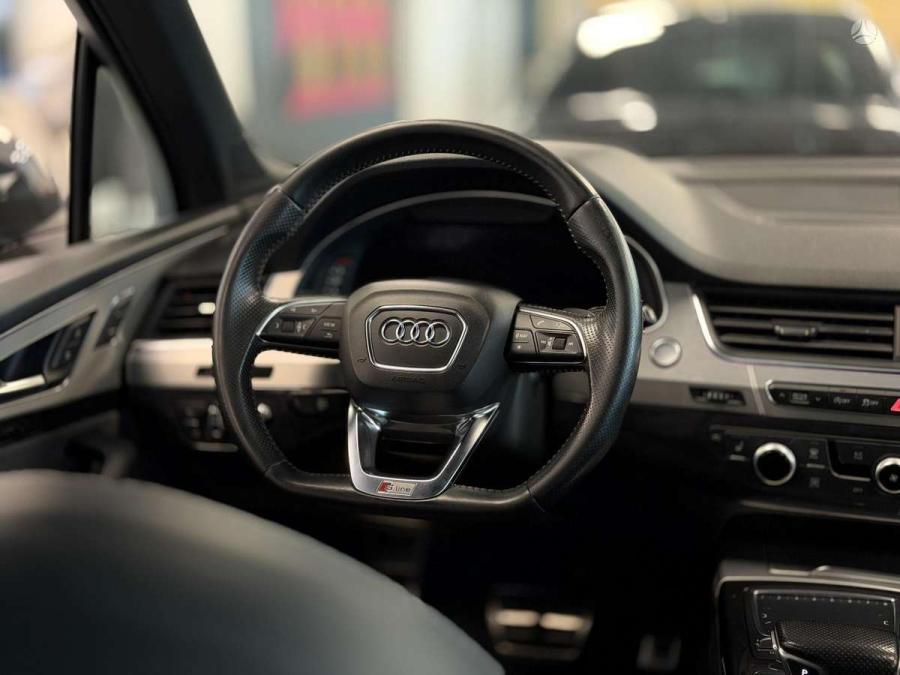 Pelēks Audi Q7 2016 Klaipėda, ar dzinēja tilpumu 2.97 L un nobraukumu 275 tūkst. km par 23950 €, foto 15 vietnē AUTOMOTO.COM.LV