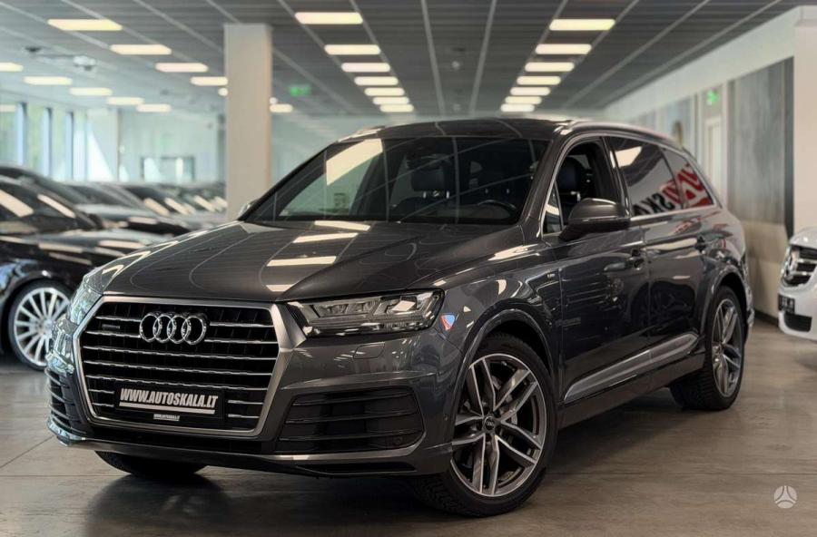 Pelēks Audi Q7 2016 Klaipėda, ar dzinēja tilpumu 2.97 L un nobraukumu 275 tūkst. km par 23950 €, foto 26 vietnē AUTOMOTO.COM.LV