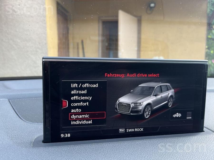 Pelēks Audi Q7 2016 Rīga, ar dzinēja tilpumu 3.00 L un nobraukumu 260 tūkst. km par 18950 €, foto 15 vietnē AUTOMOTO.COM.LV