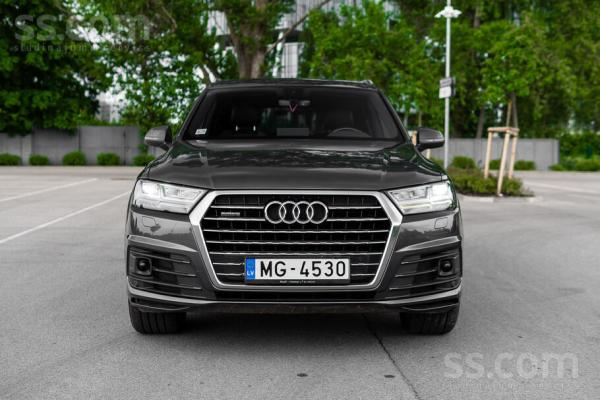 Pelēks Audi Q7 2016 Rīga, ar dzinēja tilpumu 3.00 L un nobraukumu 298 tūkst. km par 19200 €, foto 2 vietnē AUTOMOTO.COM.LV