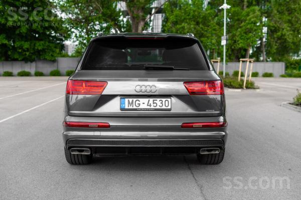 Pelēks Audi Q7 2016 Rīga, ar dzinēja tilpumu 3.00 L un nobraukumu 298 tūkst. km par 19200 €, foto 6 vietnē AUTOMOTO.COM.LV